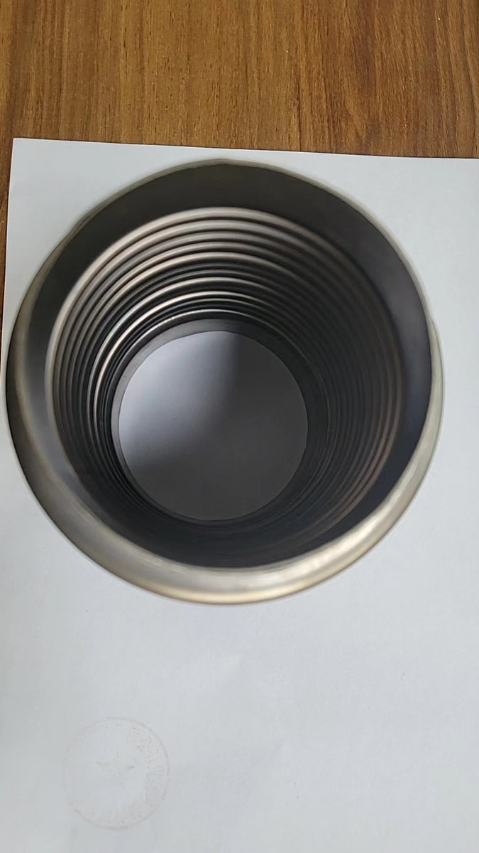 3.0" Titanium flex bellow – Tifactory